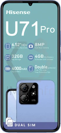 HISENSE U71 Pro Specification - IMEI.info