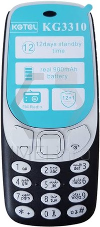 KGTEL KG3310 Spécification - IMEI.info
