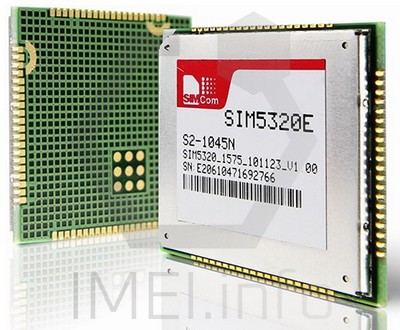 SIMCOM SIM5320E Specification - IMEI.info