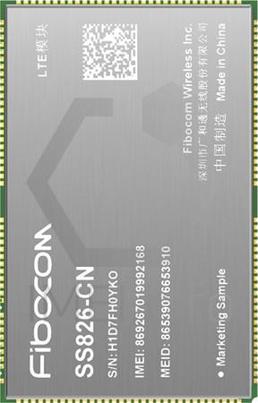 FIBOCOM SS826-CN Specification - IMEI.info