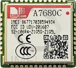 SIMCOM A7680C Specification - IMEI.info
