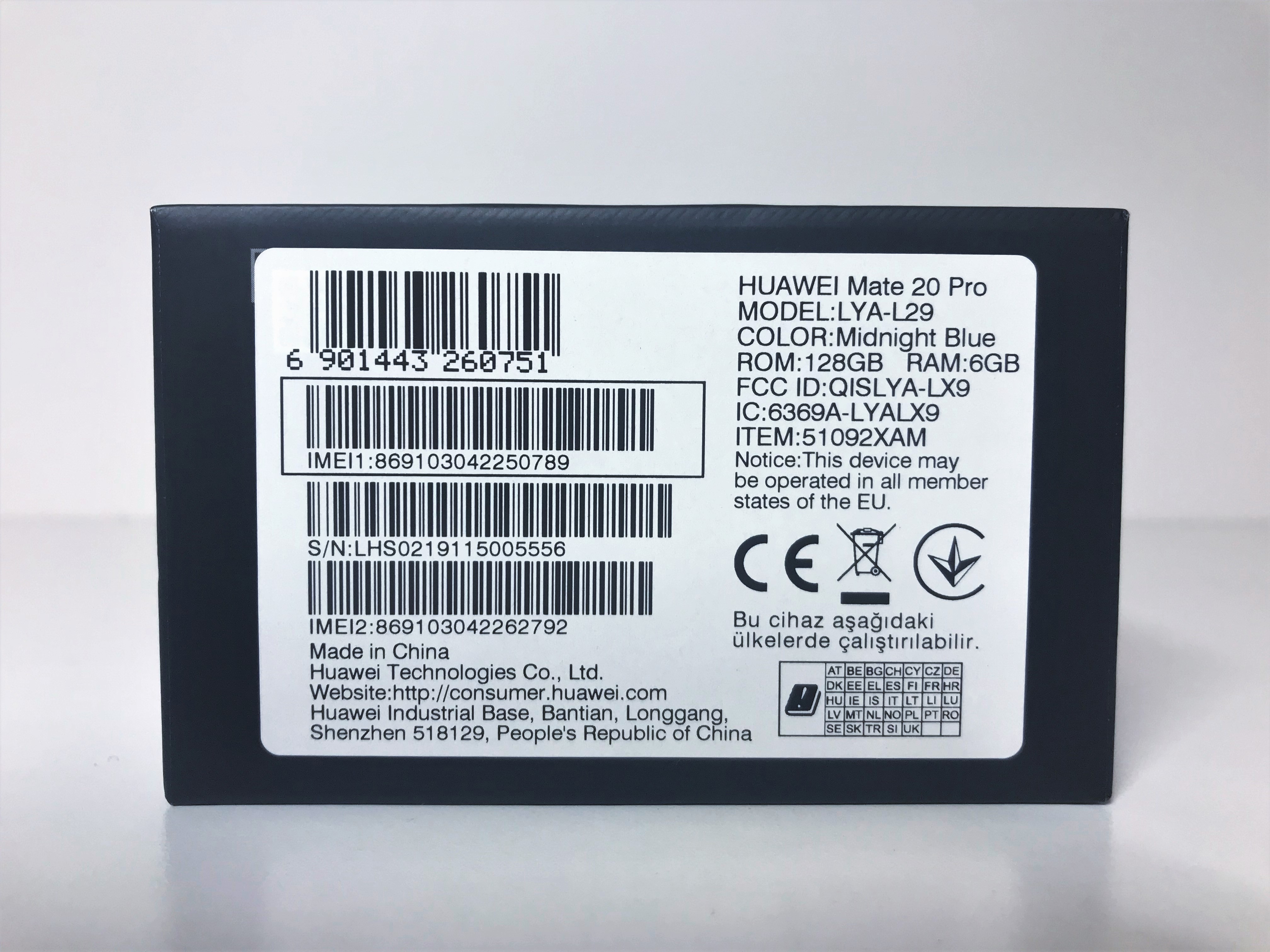 Huawei IMEI Number IMEI info