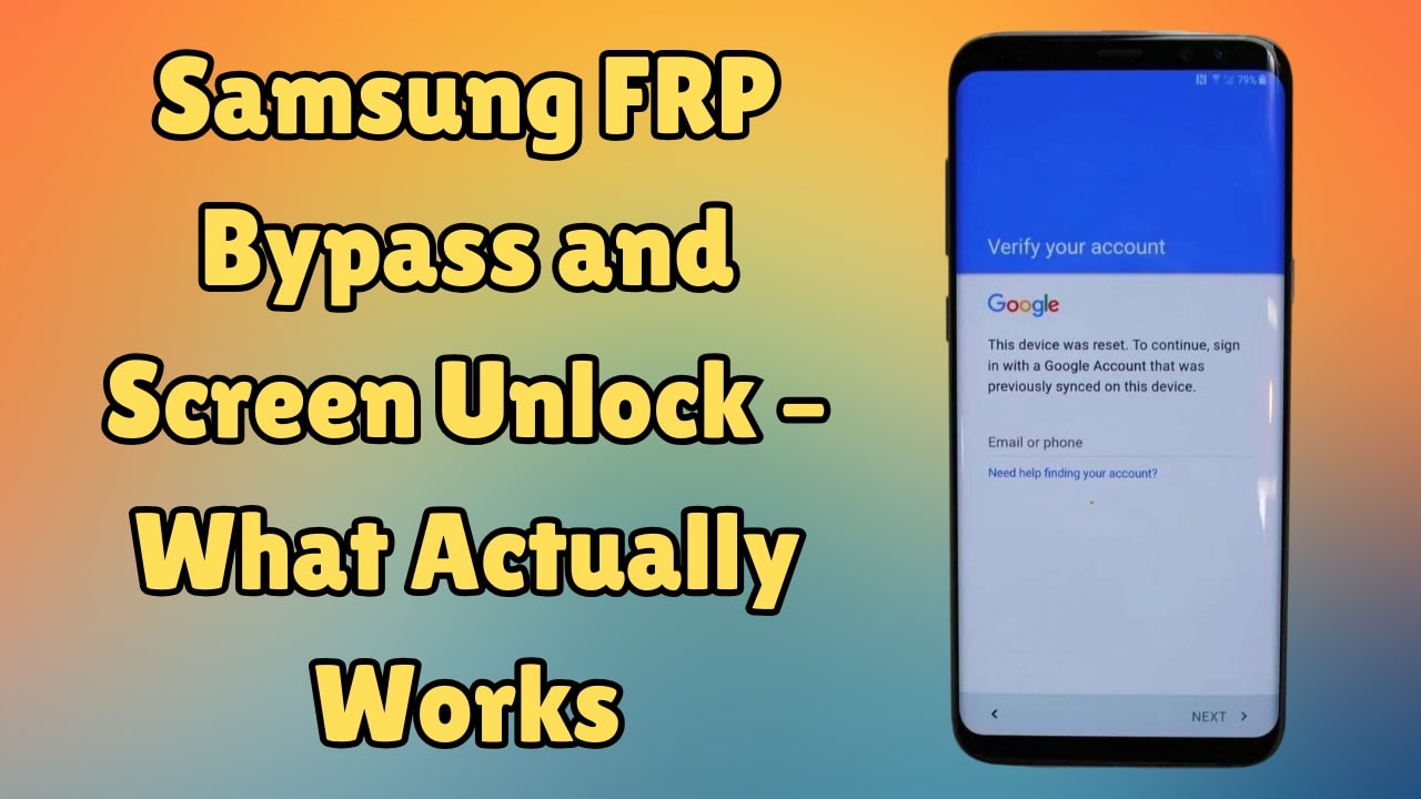三星 FRP 绕过和屏幕解锁 – 实际工作原理 - 新闻 - IMEI.info